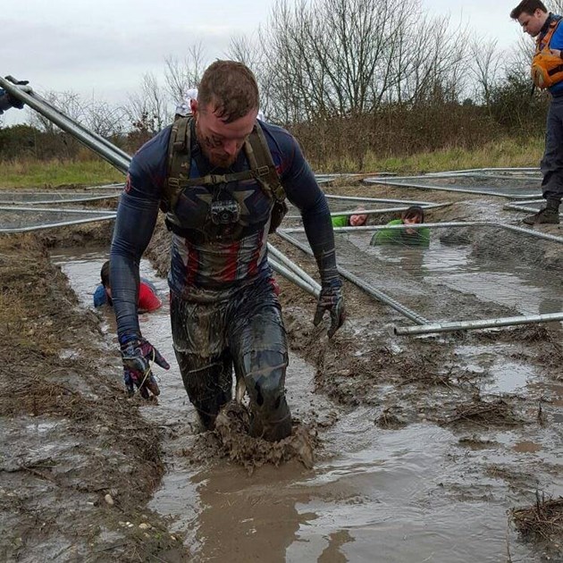 Aaron lane is fundraising for The Royal British Legion