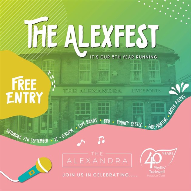 The Alexandra Pub The Alexandra Pub is fundraising for Phyllis Tuckwell