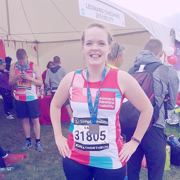 Katie Yates is fundraising for Leonard Cheshire Disability