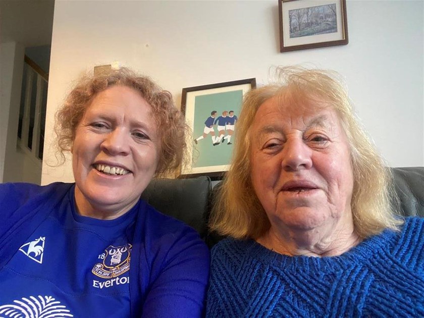 Jane Tomashevskii is fundraising for Everton in the Community