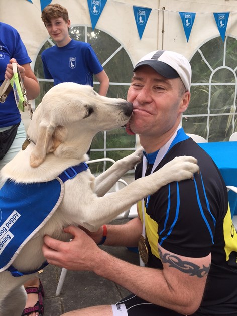 Paul Allman is fundraising for Guide Dogs