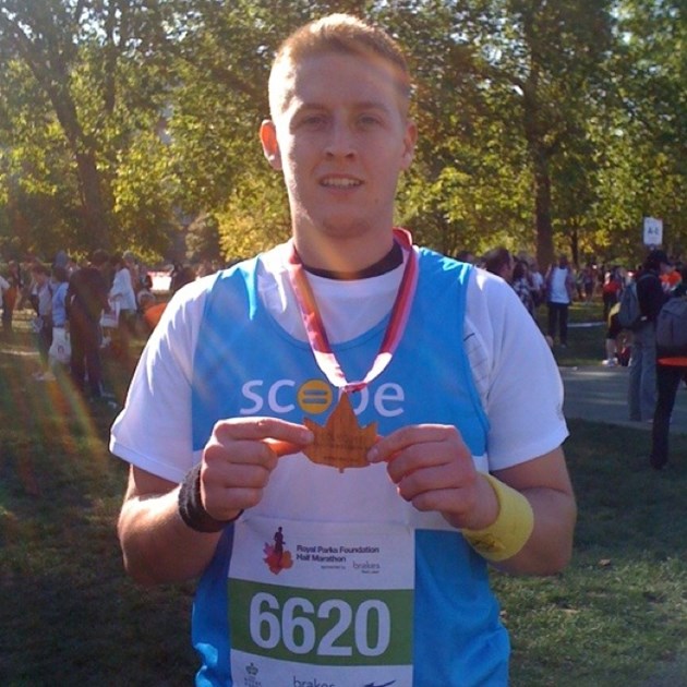 Nicky Cameron is fundraising for Scope