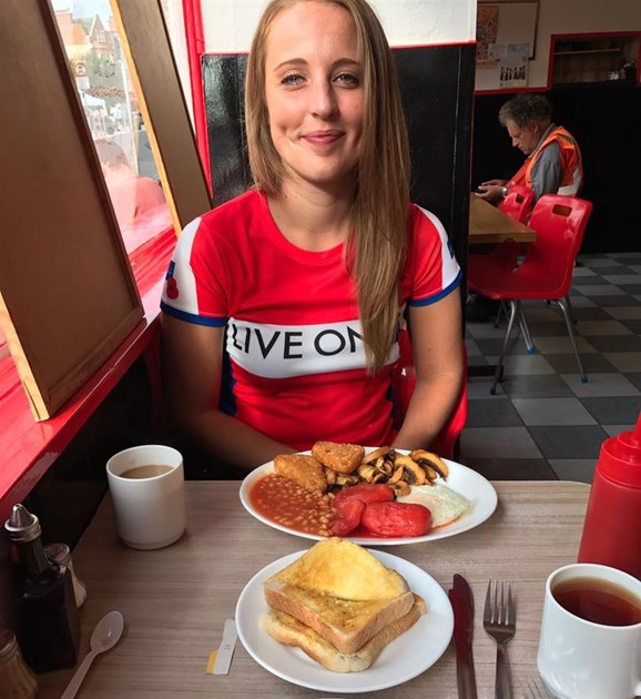 Amy Parr is fundraising for The Royal British Legion