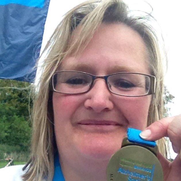 Deborah Wickens is fundraising for Alzheimer's Society