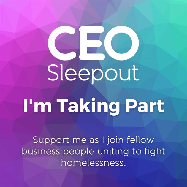 Ben Booth is fundraising for CEO Sleepout
