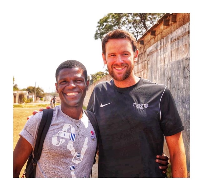 Andrew Jenkin is fundraising for Africa on the Ball