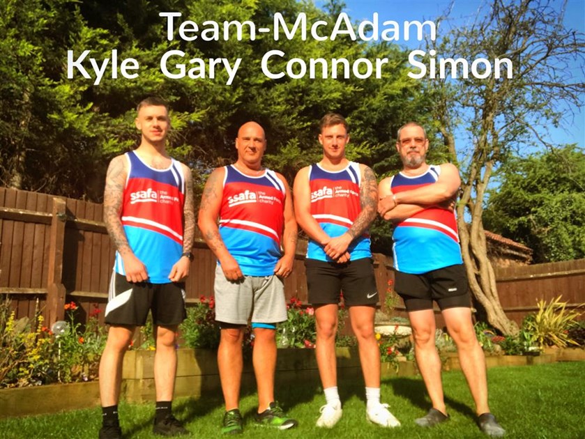 Gary McAdam is fundraising for SSAFA