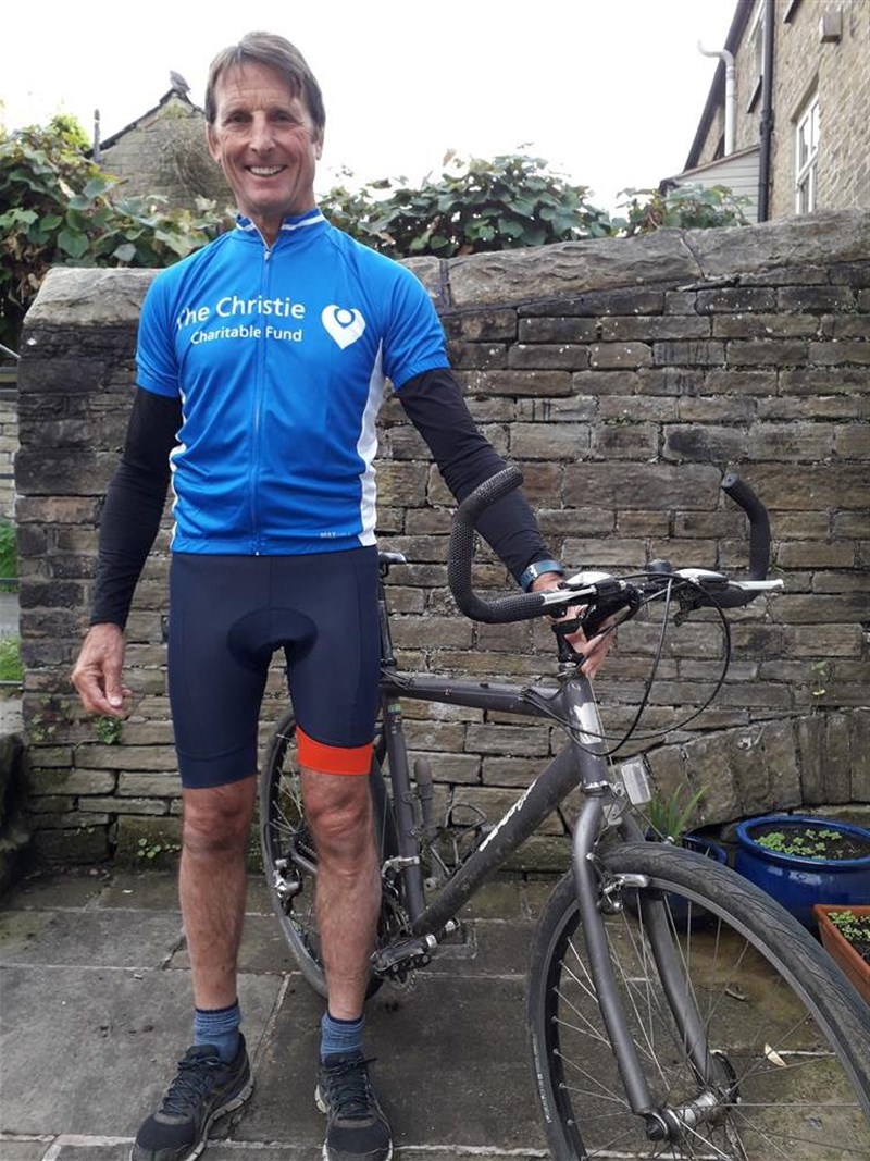 Nigel Burrows is fundraising for THE CHRISTIE CHARITY