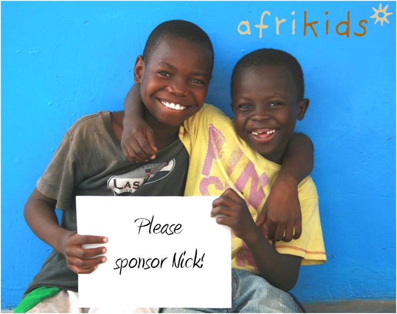 Nick Wood is fundraising for AfriKids