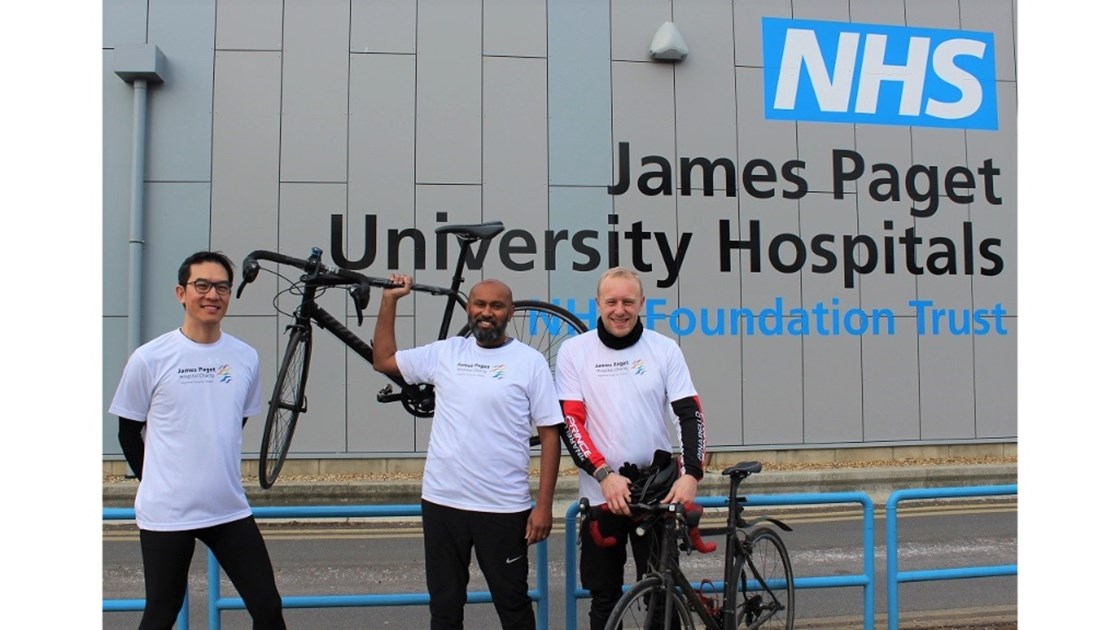 Christopher C L Liao is fundraising for James Paget University ...