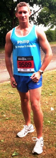 Philip Glover is fundraising for St Peter's Hospice