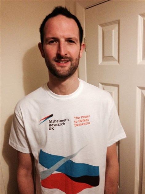 Simon Clover is fundraising for Alzheimer's Research UK