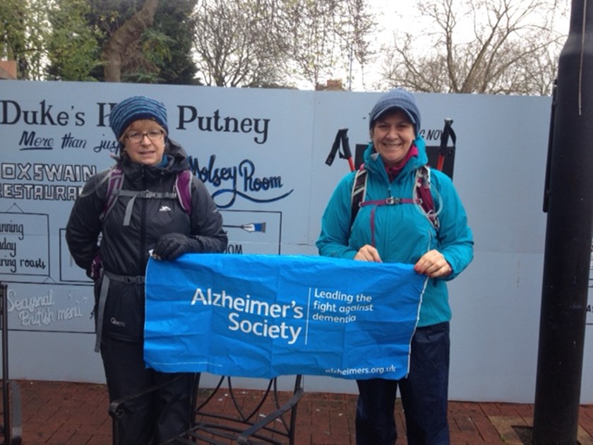 Barbara Middleton is fundraising for Alzheimer's Society