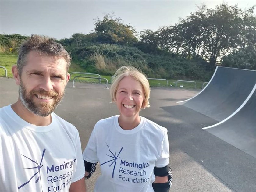 Nicola Lewis is fundraising for Meningitis Research Foundation