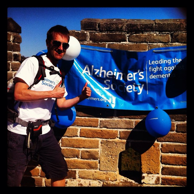 Andrew Goulding is fundraising for Alzheimer's Society