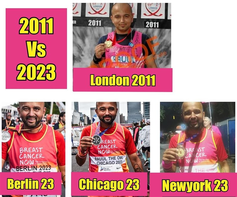Rahul Vashisht is fundraising for Breast Cancer Now
