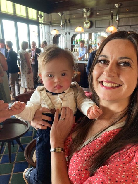 Rachel Falconer is fundraising for Down's Syndrome Scotland