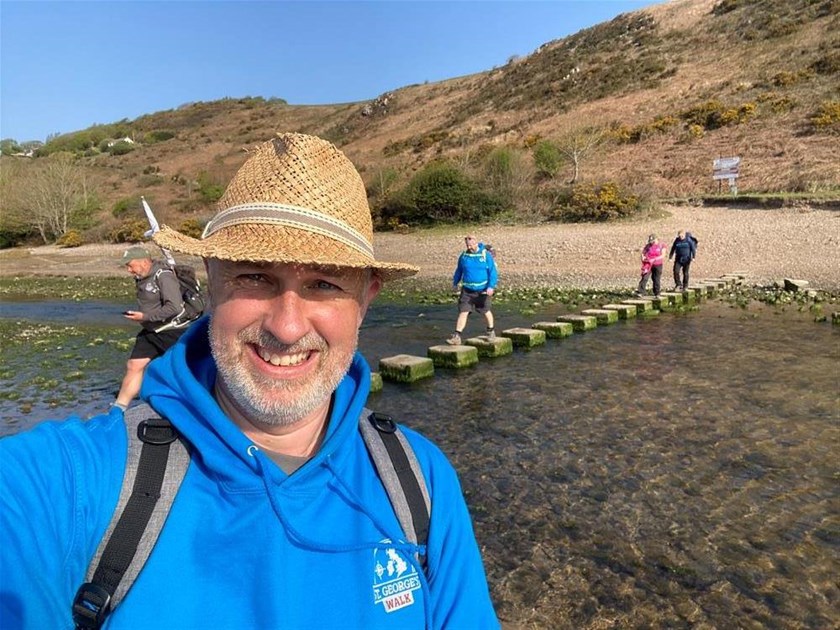 David Hingley is fundraising for St George's Walk