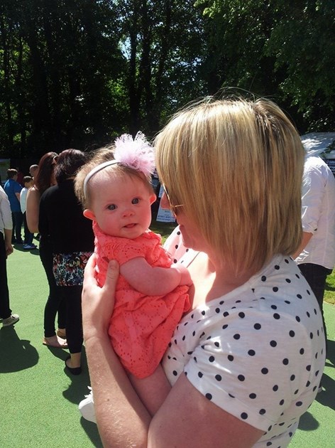 Ashley Cheney is fundraising for Down's Syndrome Scotland