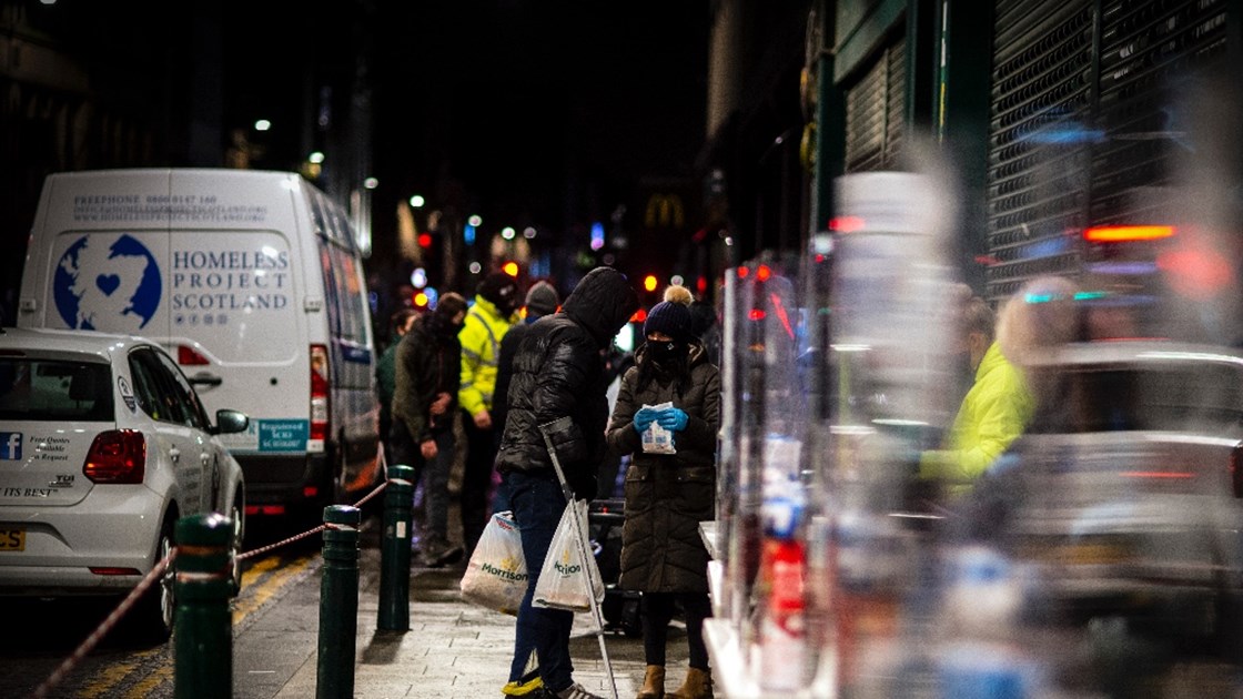 Brian Imrie is fundraising for Homeless Project Scotland