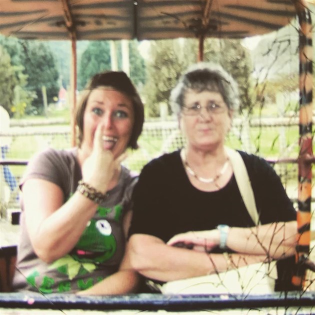 Babs Johnson is fundraising for St Benedict's Hospice, Sunderland