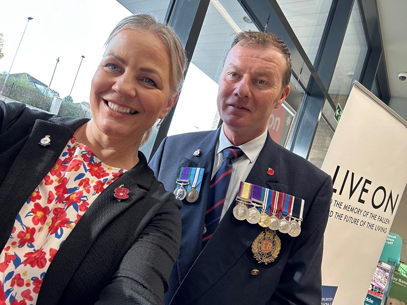 Sharon Cullen is fundraising for Royal British Legion Lloyd's Branch