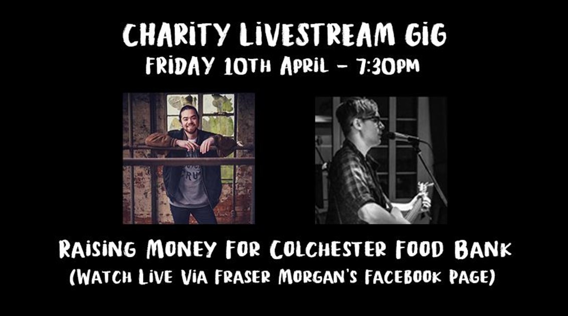 Fraser Morgan is fundraising for Colchester Foodbank