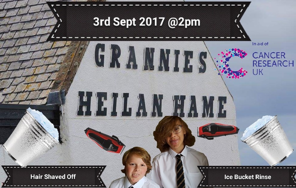 Reece and Stuart Mackie is fundraising for Cancer Research UK