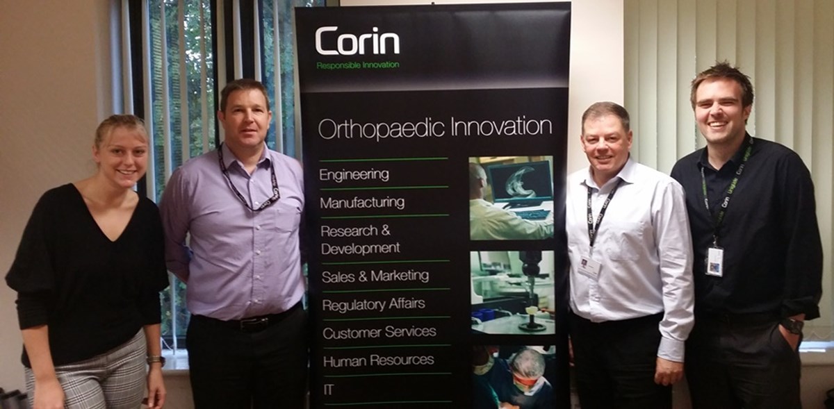 Corin Ltd is fundraising for Regain - The Trust For Sports Tetraplegics
