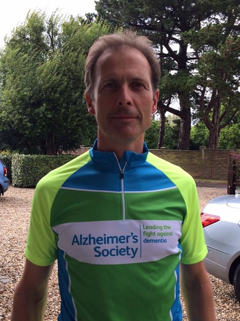 Charles Peacock Is Fundraising For Alzheimers Society