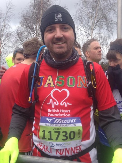 Jason Cuthbert is fundraising for British Heart Foundation