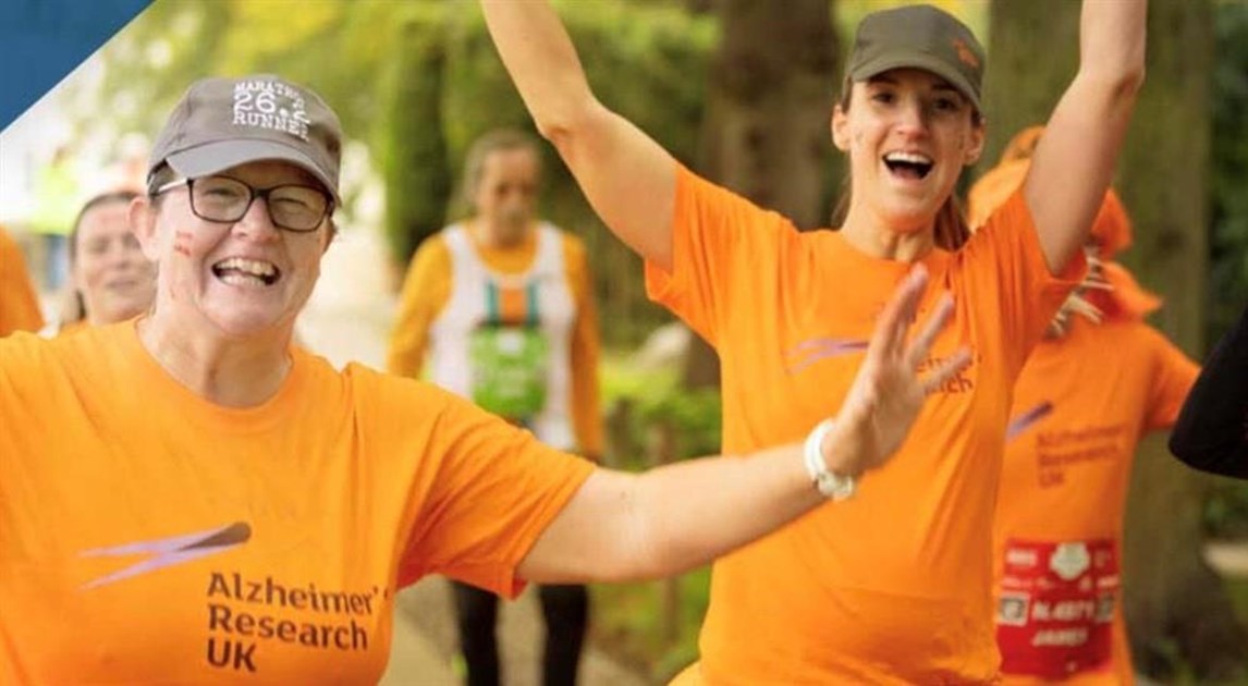 Fiona Stevenson is fundraising for Alzheimer's Research UK