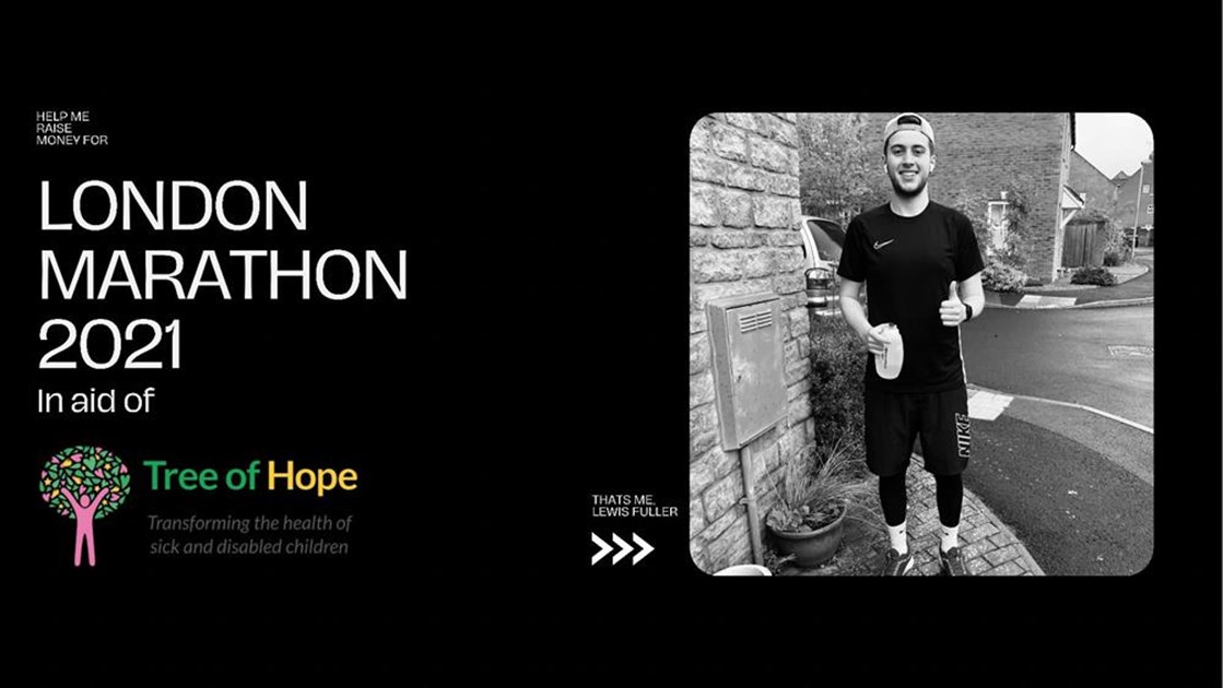 Lewis Fuller is fundraising for Tree of Hope