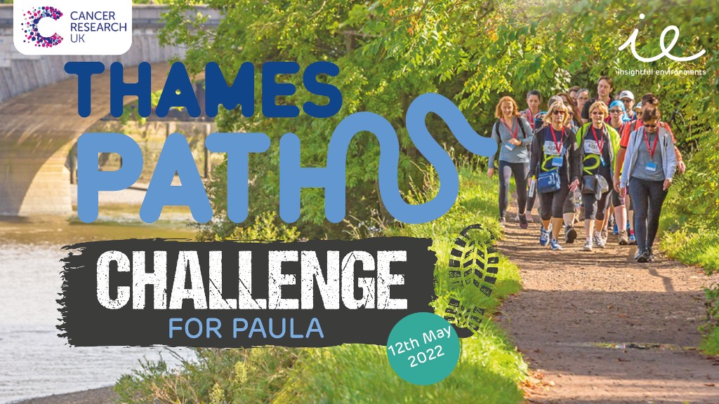 IE's Walk The Thames Path For Paula Challenge fundraising for Cancer ...
