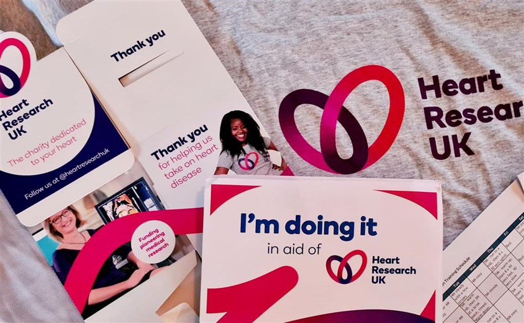 James Boyton is fundraising for Heart Research UK