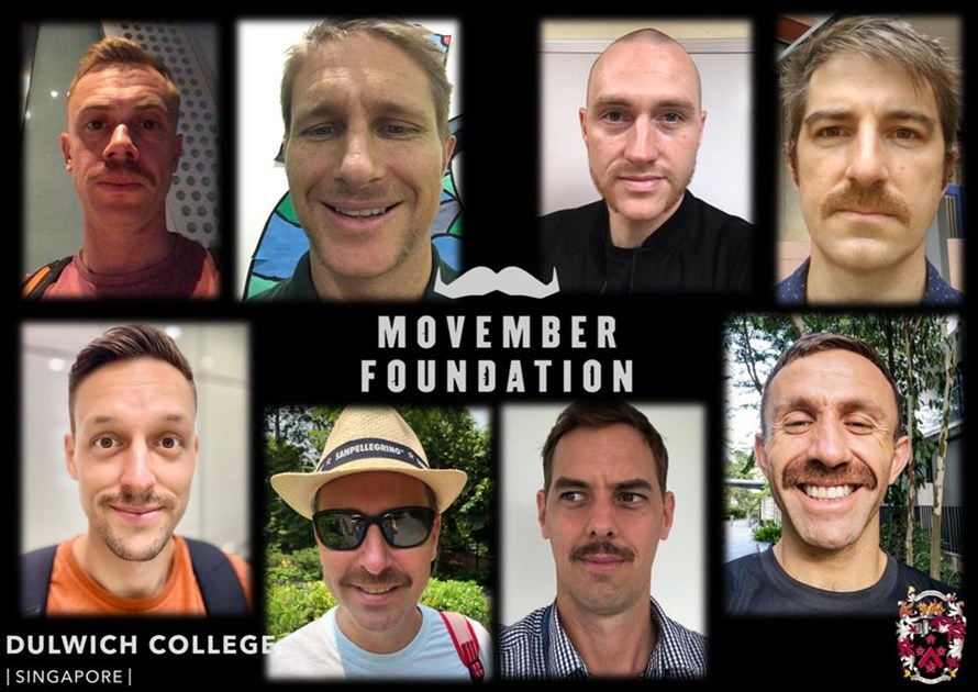 Dulwich College Singapore Movember Team is fundraising for Movember