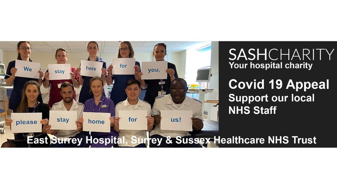 Nick Crombie is fundraising for Surrey and Sussex Healthcare Charity