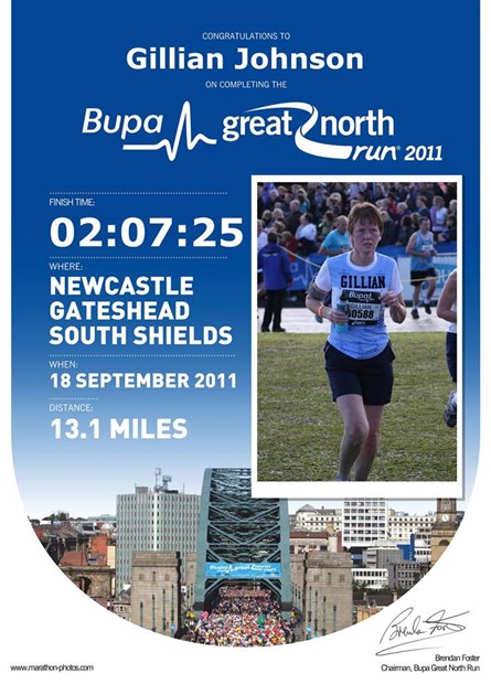 Gillian Johnson is fundraising for PROSTATE CANCER UK