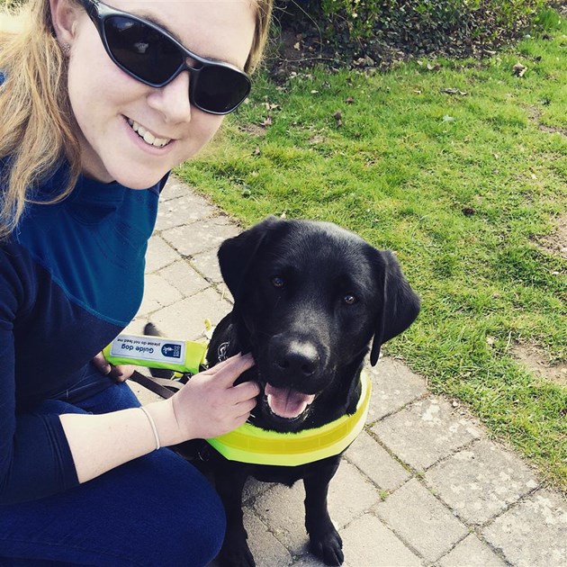 Rosemary Murphy is fundraising for Guide Dogs
