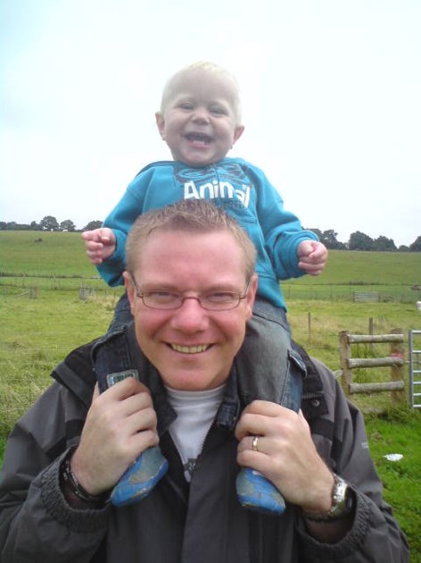 Ian Saunders is fundraising for Winston's Wish