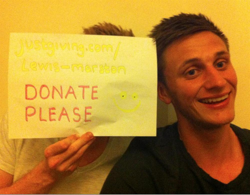 Lewis Marston is fundraising for Cash for Kids East Yorkshire ...