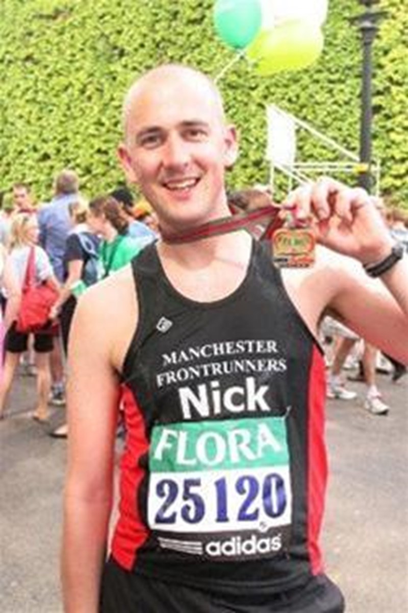 Nick Eaton is fundraising for George House Trust