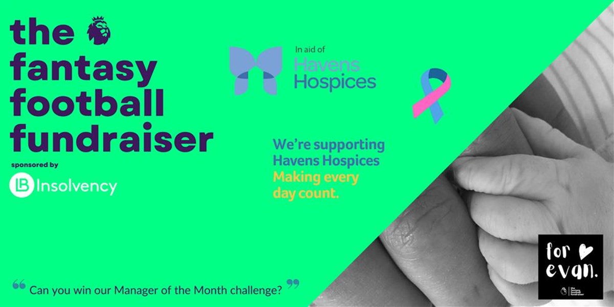 Aron Lane is fundraising for Havens Hospices