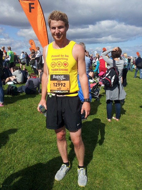 Joshua Freer is fundraising for Yorkshire Air Ambulance Charity