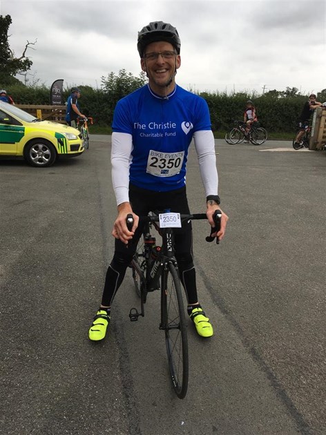 Nick Forrester is fundraising for THE CHRISTIE CHARITY