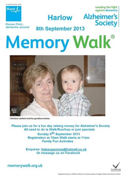 Deborah Short is fundraising for Alzheimer's Society
