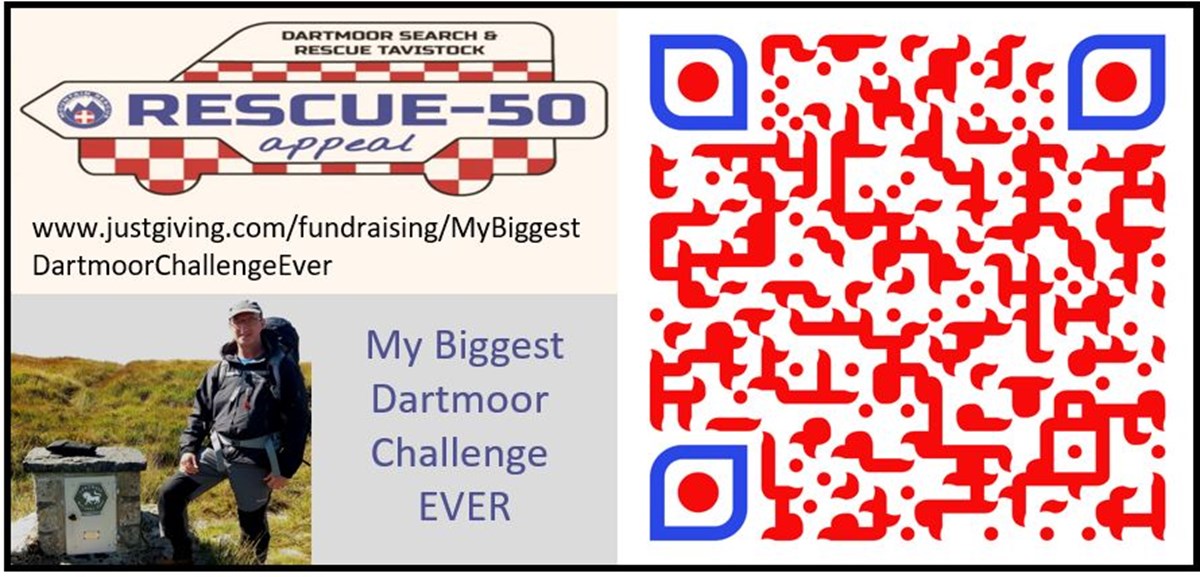 Chris Bunney is fundraising for Dartmoor Search And Rescue Team (Tavistock)
