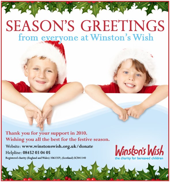 helena hird is fundraising for Winston's Wish