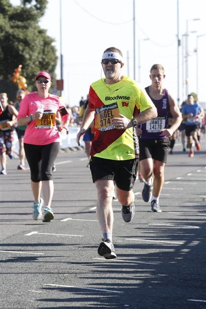 Nigel Harris is fundraising for Blood Cancer UK