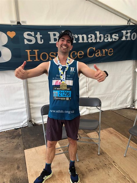 Tom Dutson is fundraising for St Barnabas House